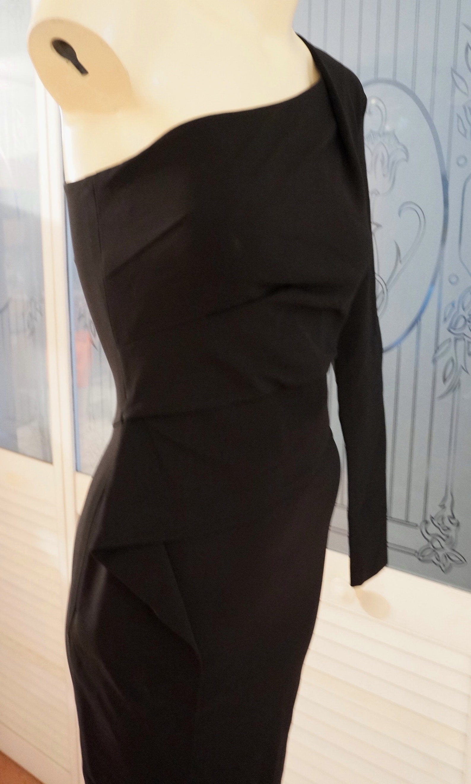 NOS Vintage ESCADA Ruffled Formal Dress Red Carpet Origami - Etsy