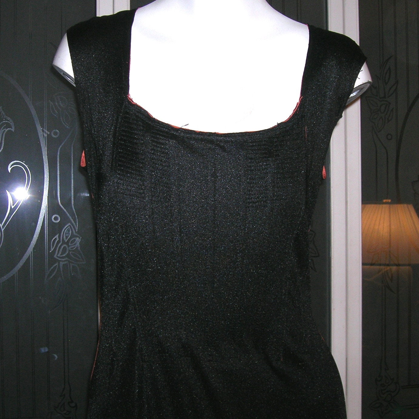 Authentic Vintage Jean Paul GAULTIER Lace up Corset Wetsuit Gown ...