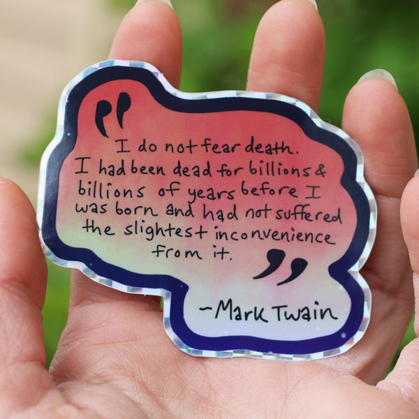 Mark Twain Quote Etsy