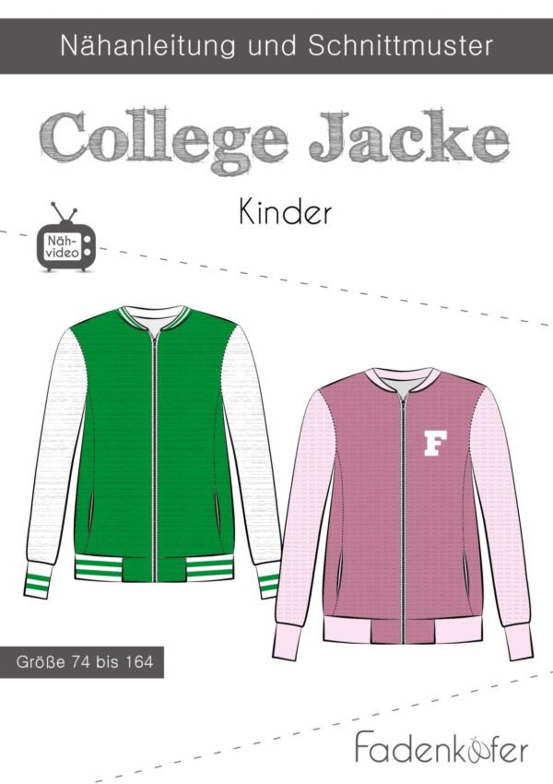 Sewing Pattern Paper Children's College Jacket Thread Beetle 11.90 ...
