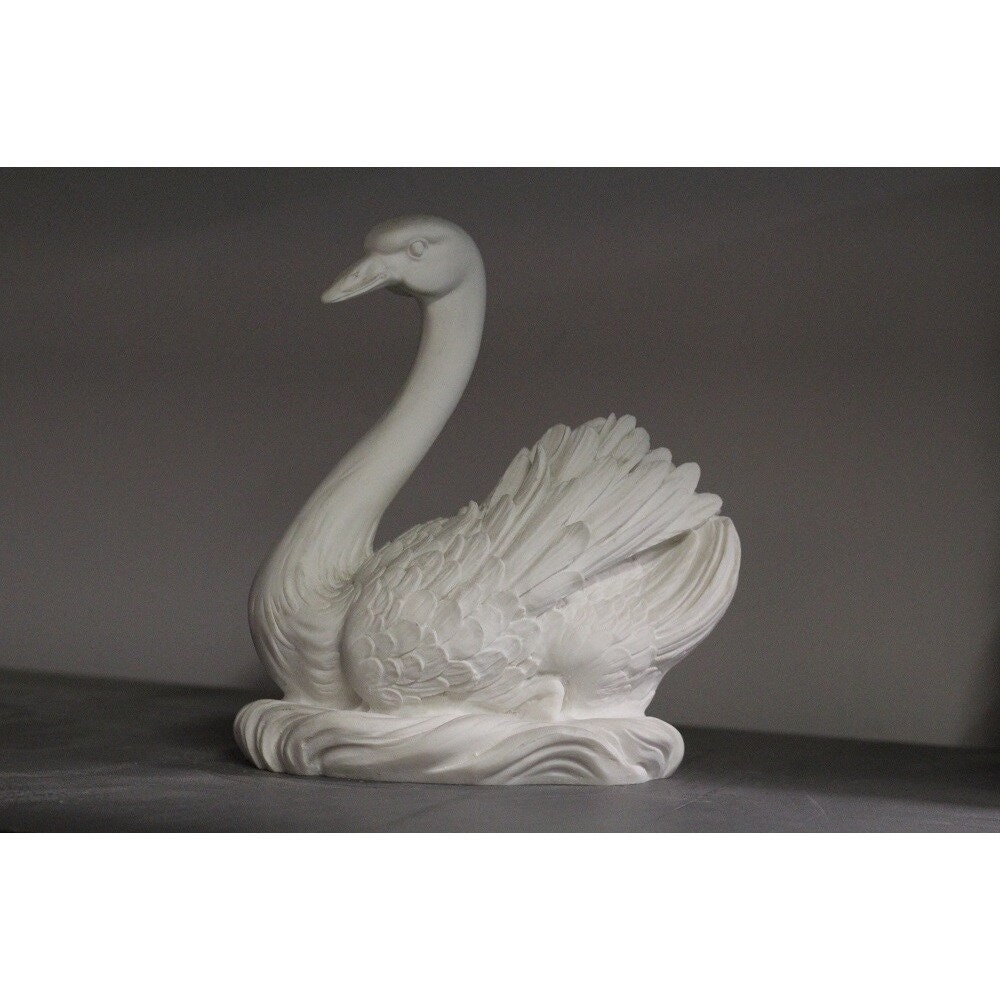Graceful White Swan - Etsy