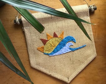 Felt wall hanging | Etsy
