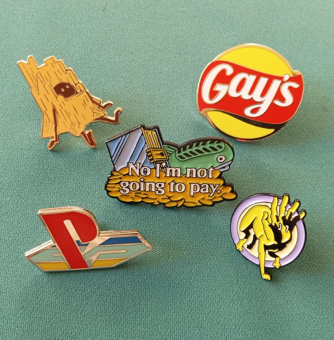 Clap-clap Woo Enamel Pins! Gay's Chips, Mtg, Cool S, and Warden of the ...