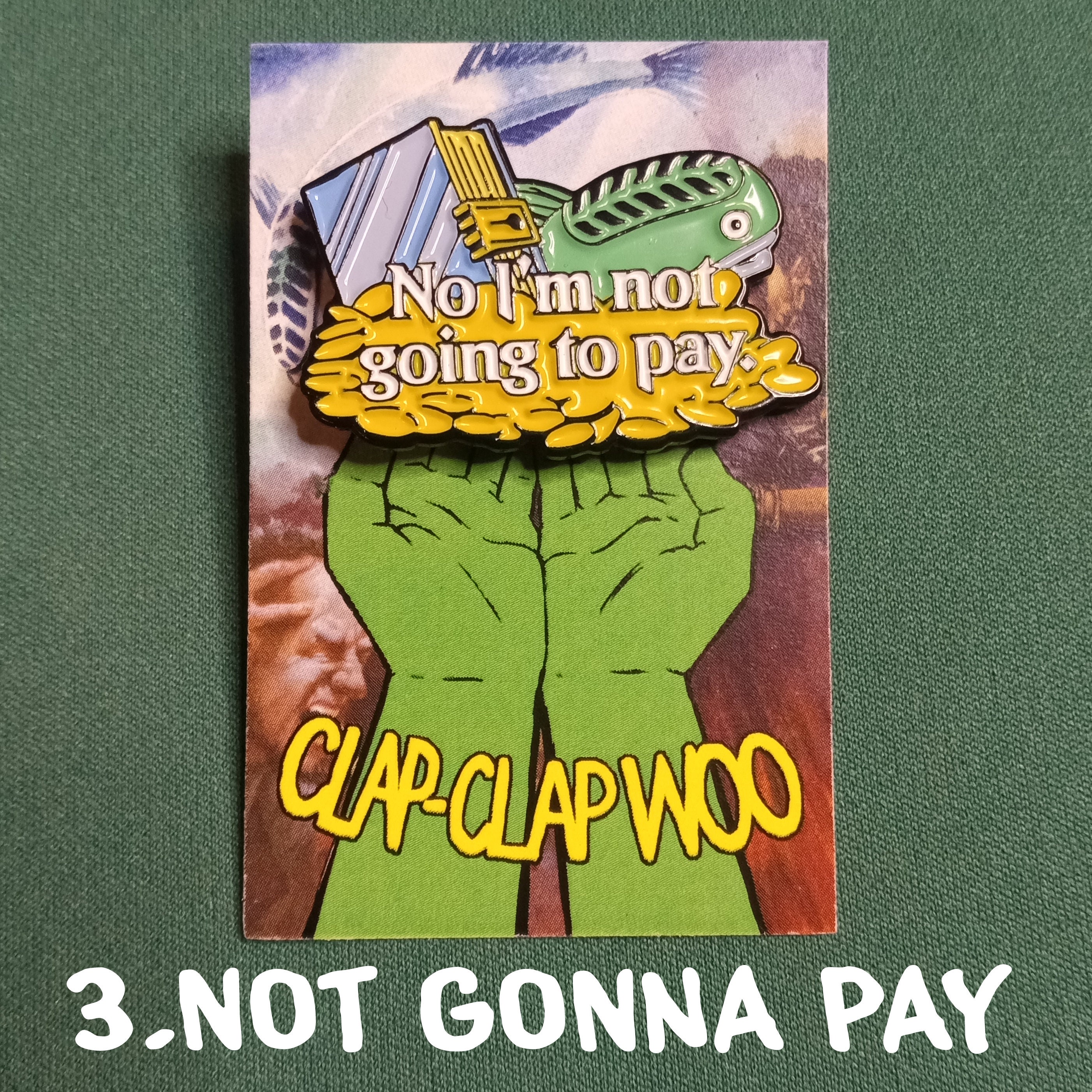 Clap-clap Woo Enamel Pins! Gay's Chips, Mtg, Cool S, and Warden of the ...