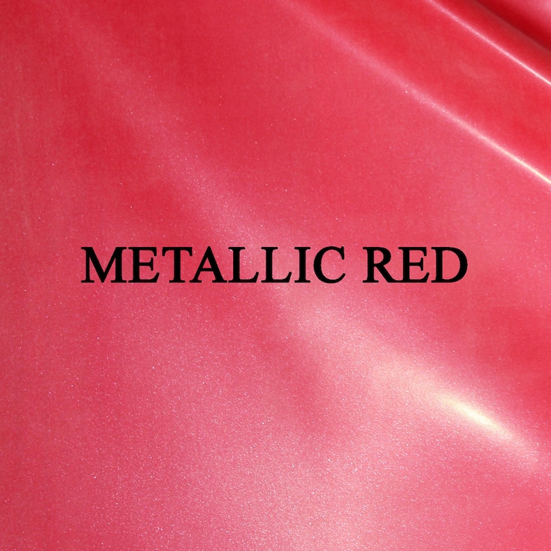 0.40mm Metallic Colours: Sheet Latex/rubber by Continuous - Etsy