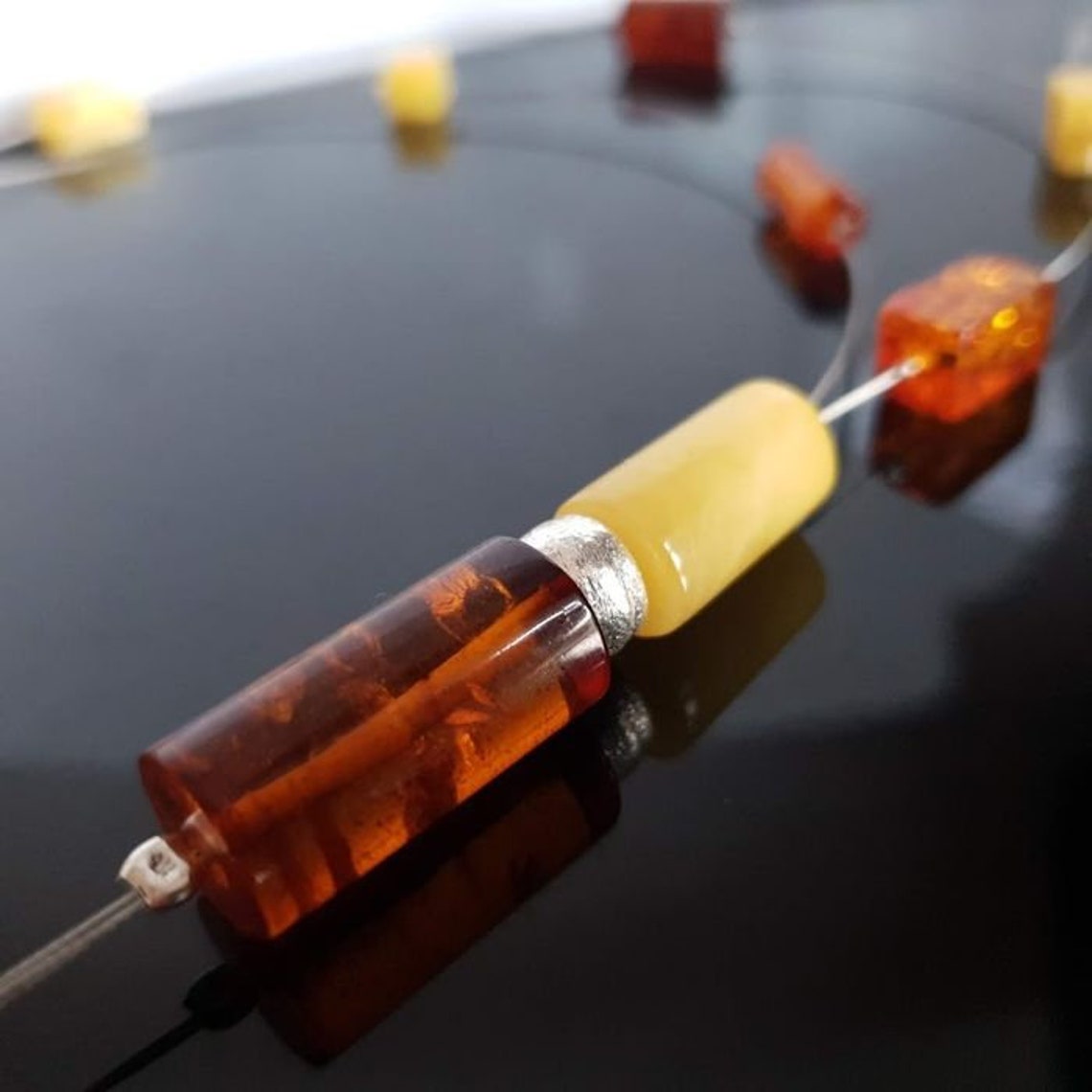 Necklace Genuine Natural Baltic Amber Beads No Pressed Ámbar Genuino ...