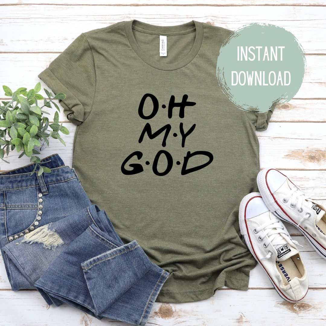 Oh My God SVG, Janice Friends, Friends SVG, SVG Files, Digital Cut ...