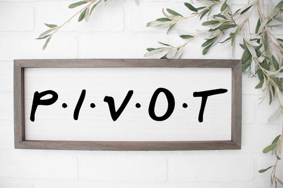 PIVOT Friends Tv Show Svg Pivot Svg Instant Download - Etsy Denmark