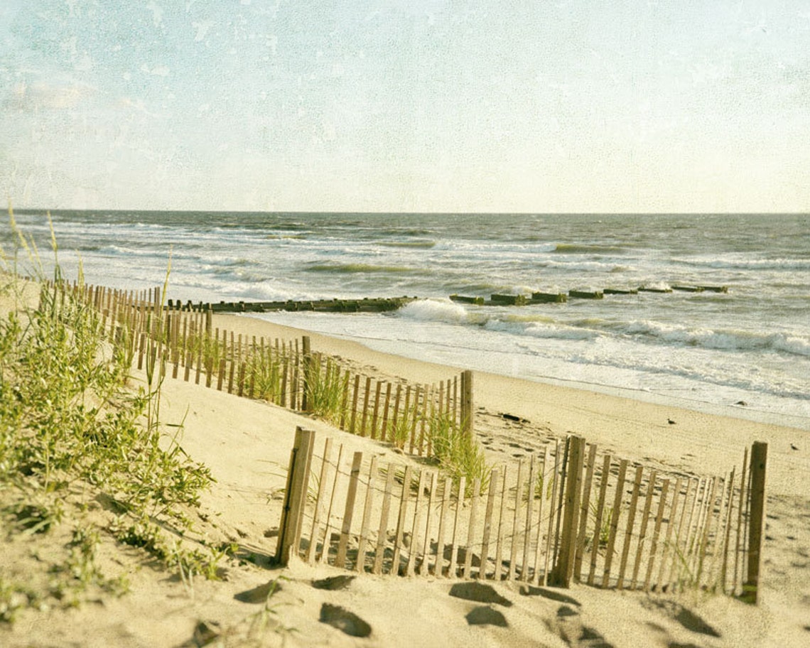 Beach Photography Landscape Photo Outer Banks Sand Dunes - Etsy