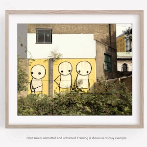 Stik Street Art, London Graffiti Wall Art Print, Urban Photography ...