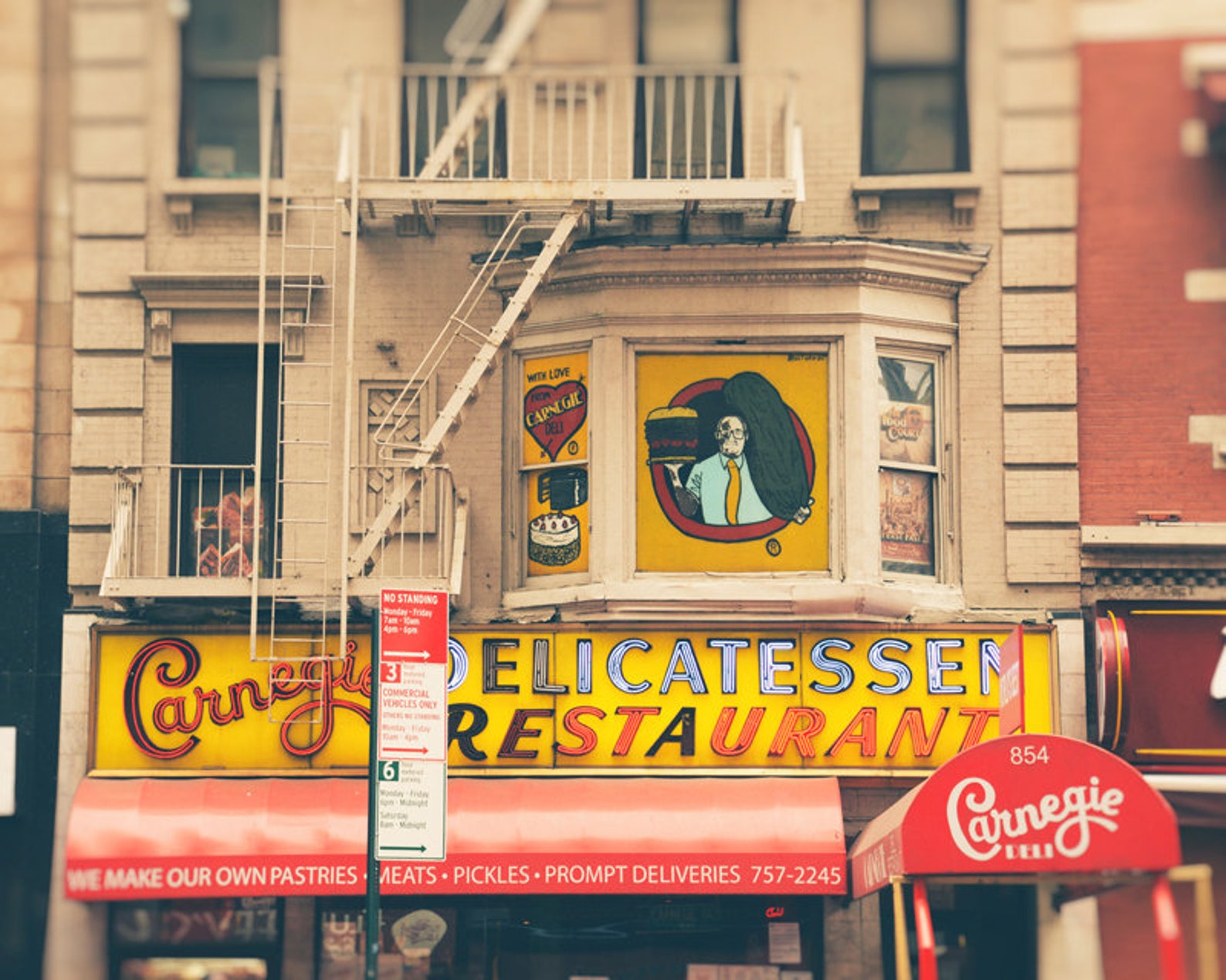 Carnegie Deli New York Photography NYC Kitchen Decor New | Etsy