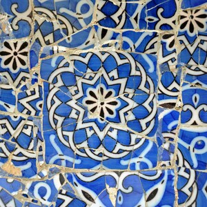 Spanish Tile Print, Set of 3 Prints, Kitchen Decor, Bathroom Decor ...