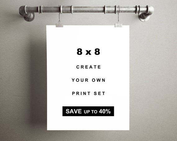 8x8 Prints Print Set Gallery Wall Fine Art Photography Wall Art Home Decor Custom Set Etsy UK