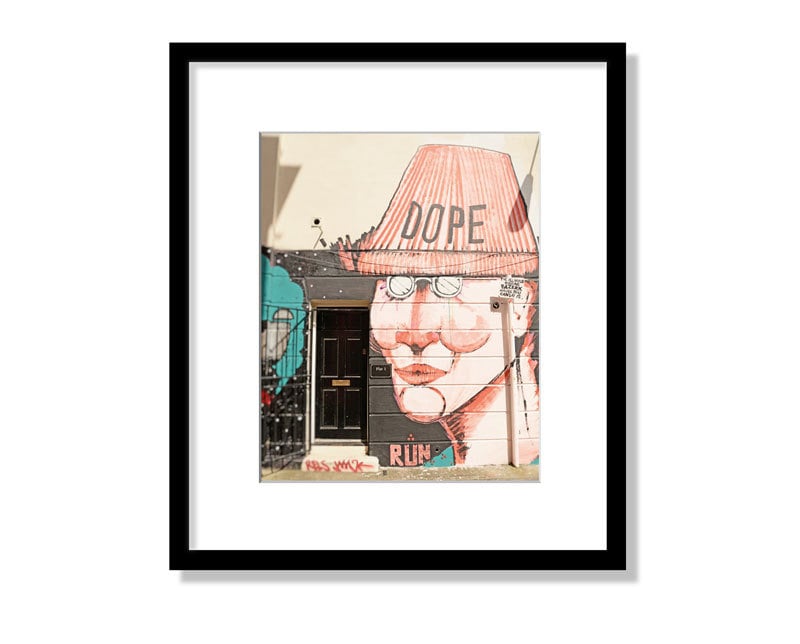 Dope Graffiti Print London Street Art Fine Art Photography | Etsy