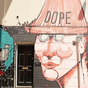 Dope Graffiti Print, London Street Art, Fine Art Photography Print ...
