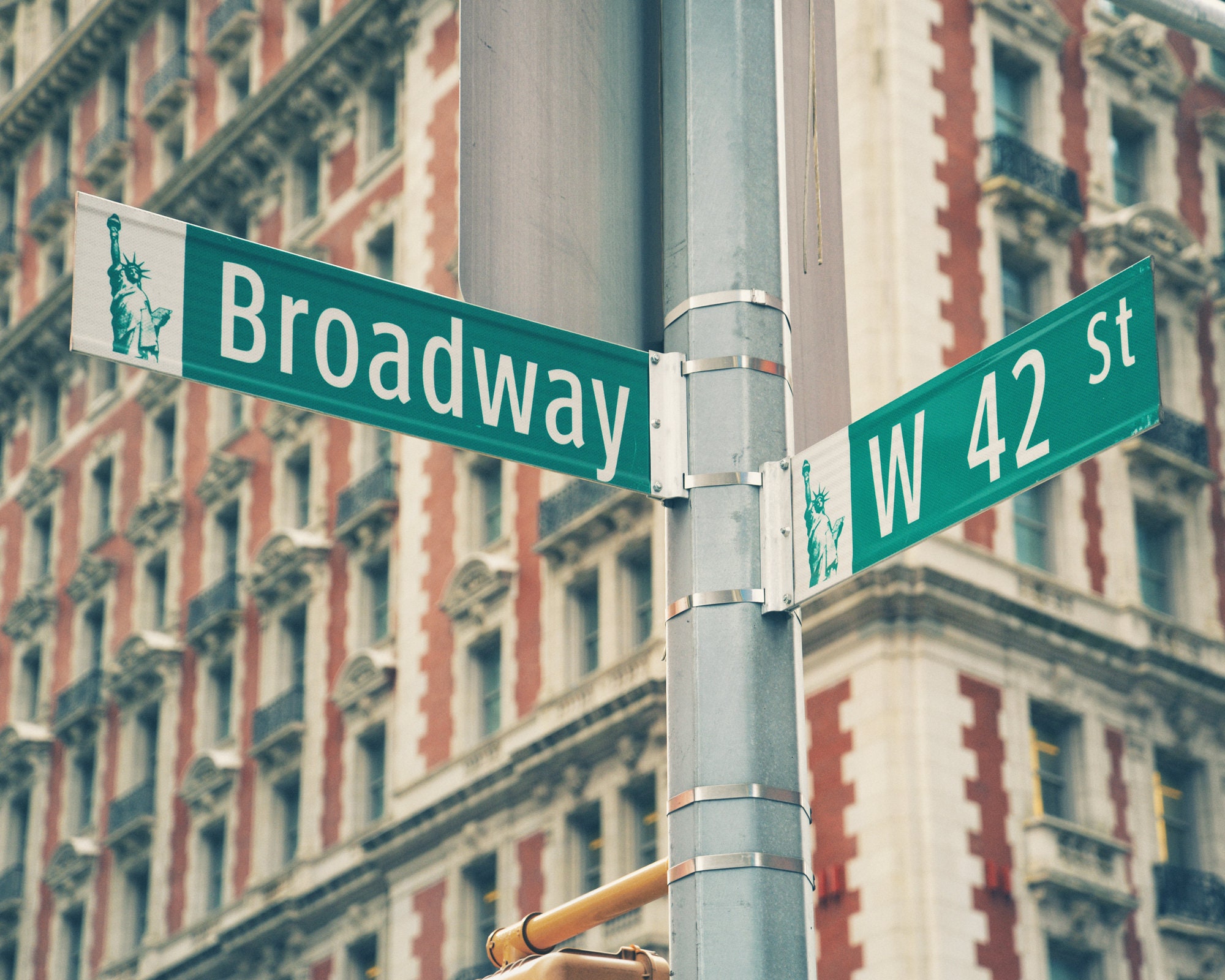 Blank Broadway Theatre Sign