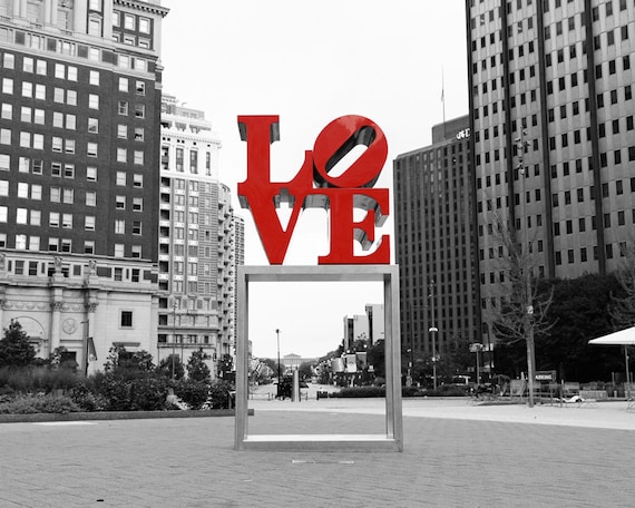 Love Black And White Red Photography