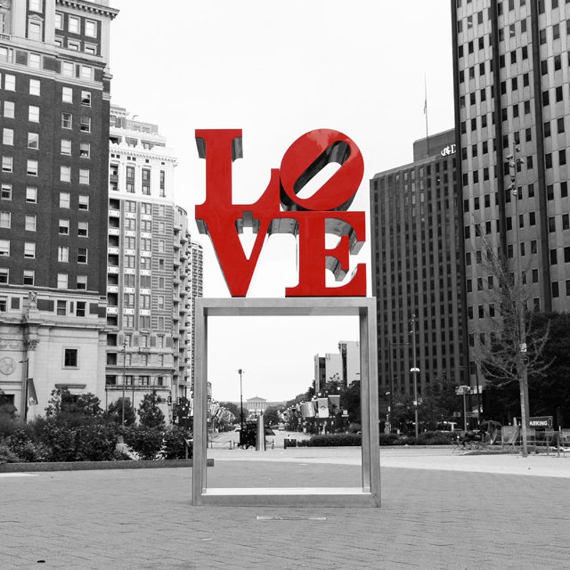 Philadelphia Love Sign - Etsy