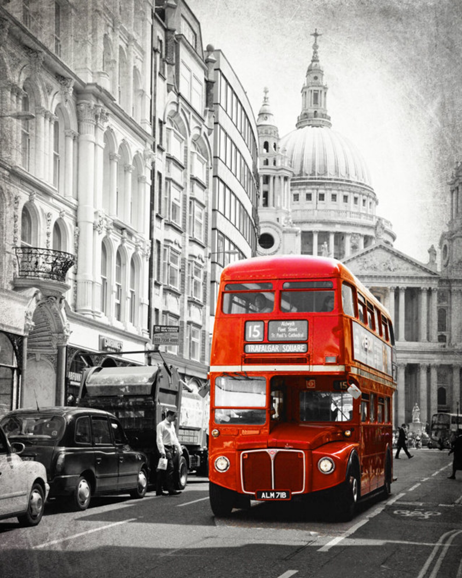 London Print Set Set of 3 Prints Black and White | Etsy