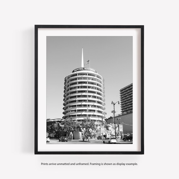 Capitol Records Building Drawing