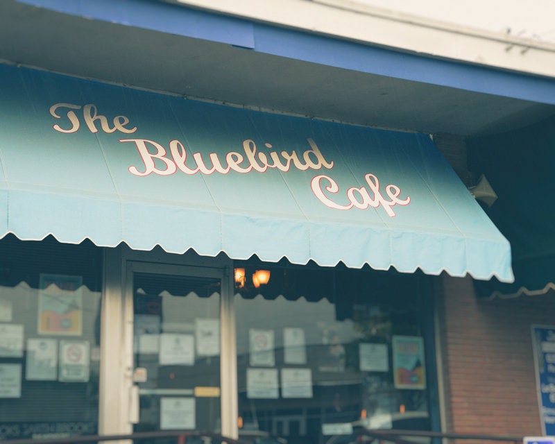 Bluebird Cafe Nashville Print Wall Art Country Music | Etsy