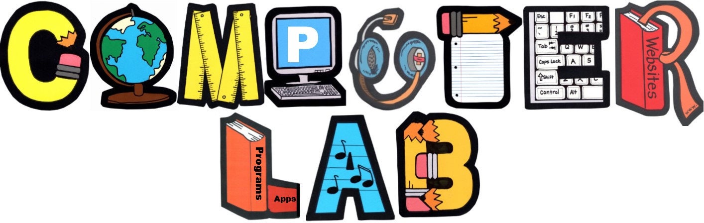 Computer Lab Sign Clipart