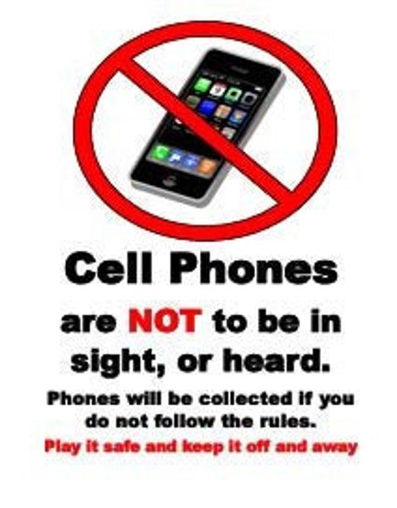 Cell Phones in the Classroom | Etsy