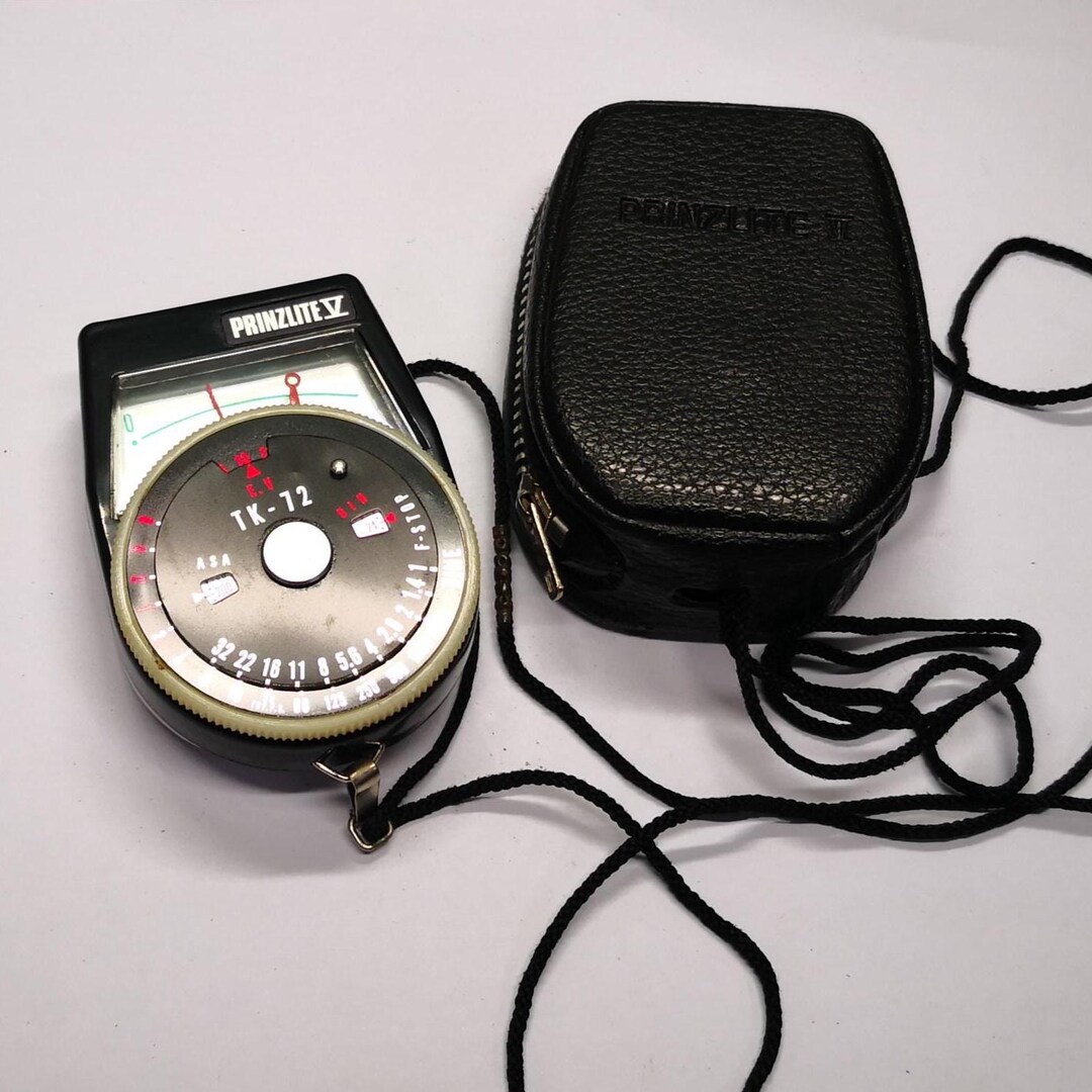 Working 1970s Prinzlite V Selenium Cell Exposure Meter With Case ...