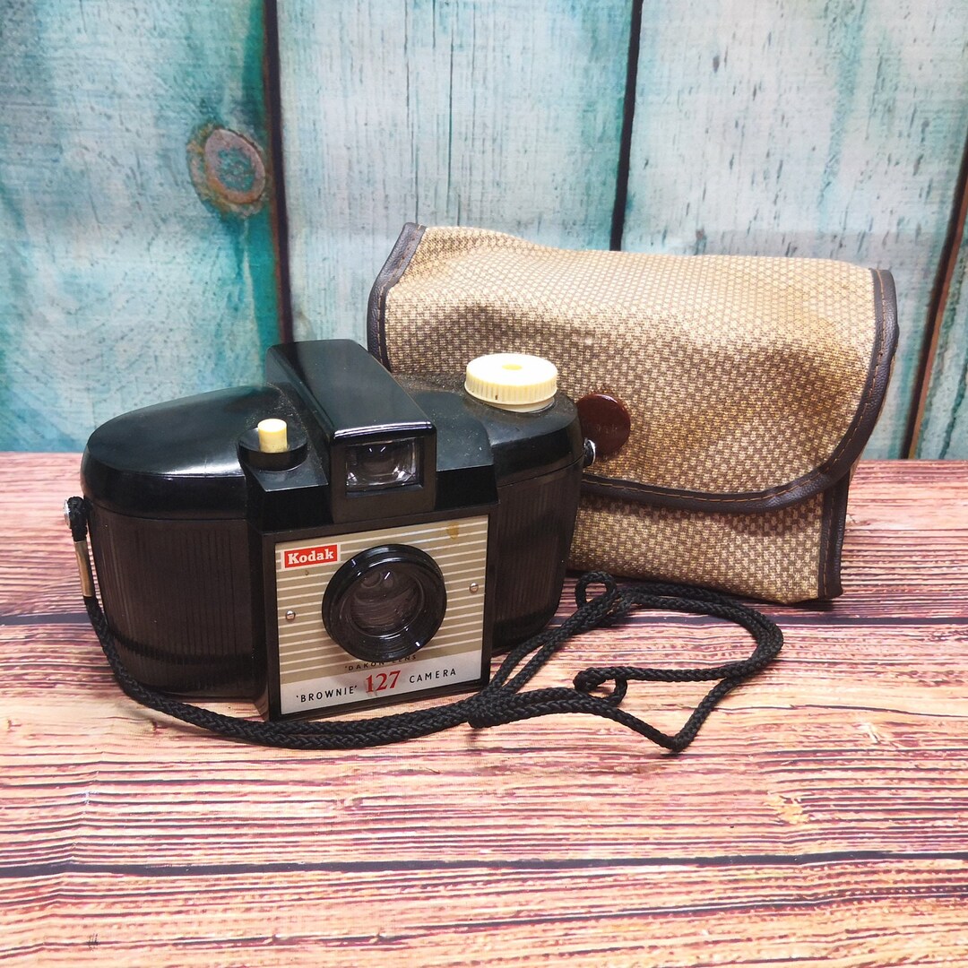 Serviced 1950s Kodak Brownie 127 Roll Film Camera & Case - Etsy UK