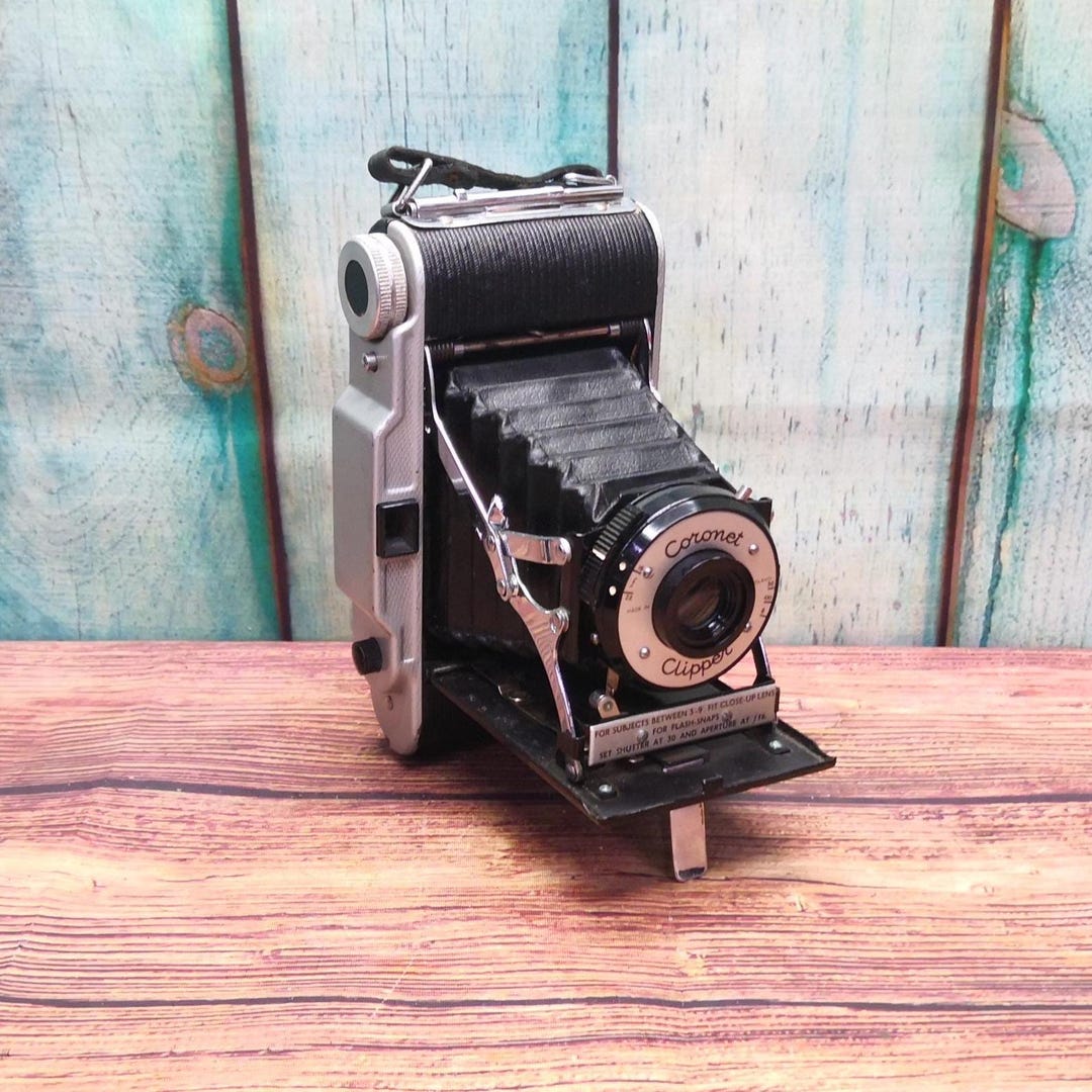 Serviced 1950s Coronet Clipper 120 Roll Film Medium Format Folding ...
