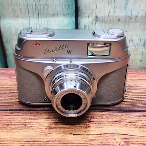Serviced 1950s Akio Arette W 35mm Film Camera - Xenar 50mm F3.5 Lens - Etsy