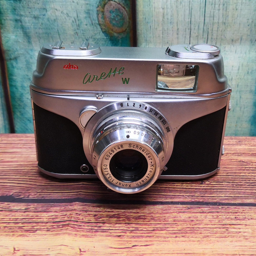 Serviced 1950s Akio Arette W 35mm Film Camera Xenar 50mm F3.5 Lens - Etsy