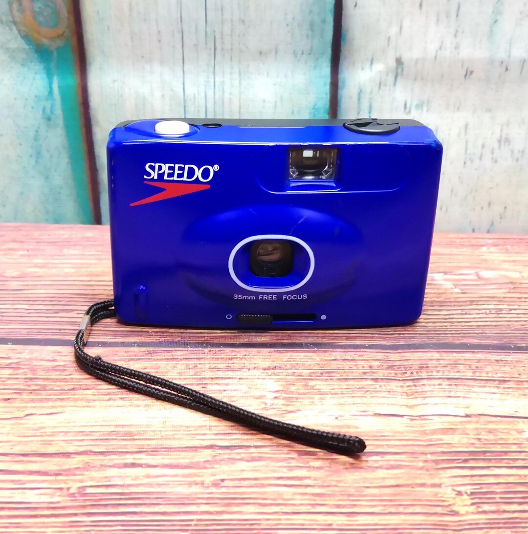 1990s Speedo 35mm Manual Point and Shoot Film Camera Blue - Etsy