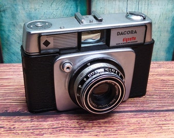 Dacora Super Dignette Prontor 250LK German Camera Prop With Case ...