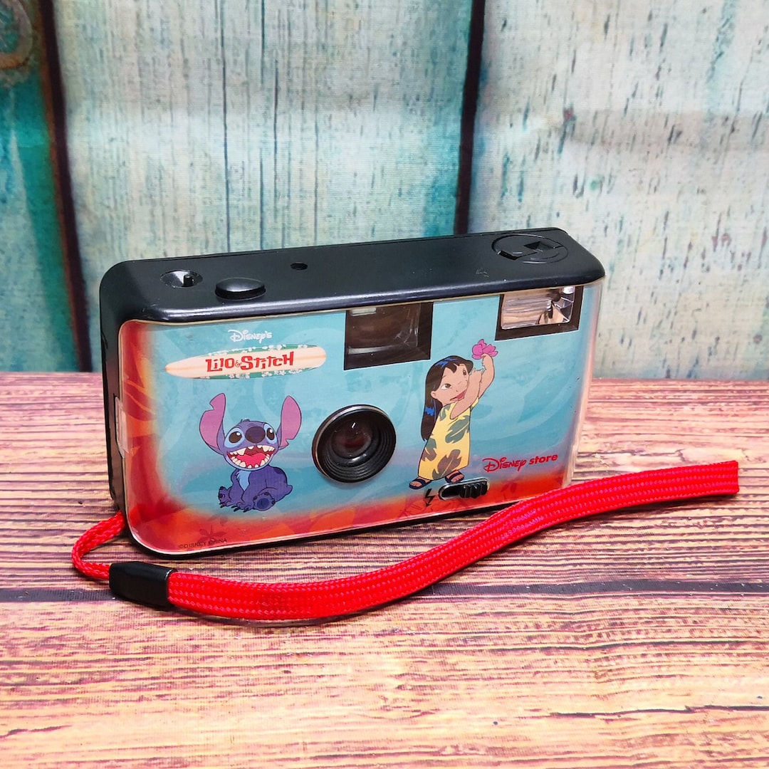 Disney Lilo & Stitch 35mm Point and Shoot Film Camera With - Etsy