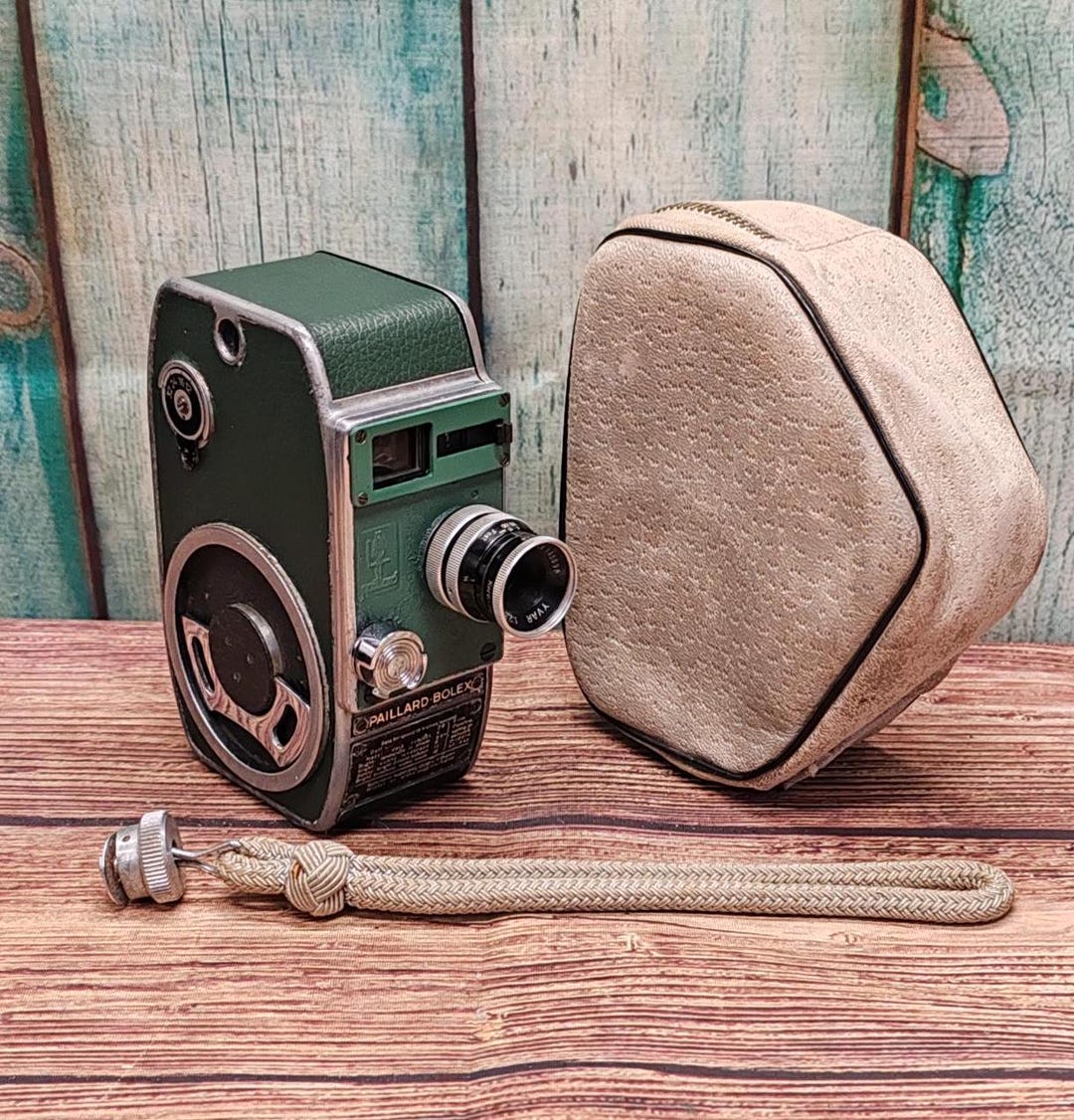 Serviced 1950s Bolex Paillard L8: Double 8mm Cine Movie Camera - Etsy