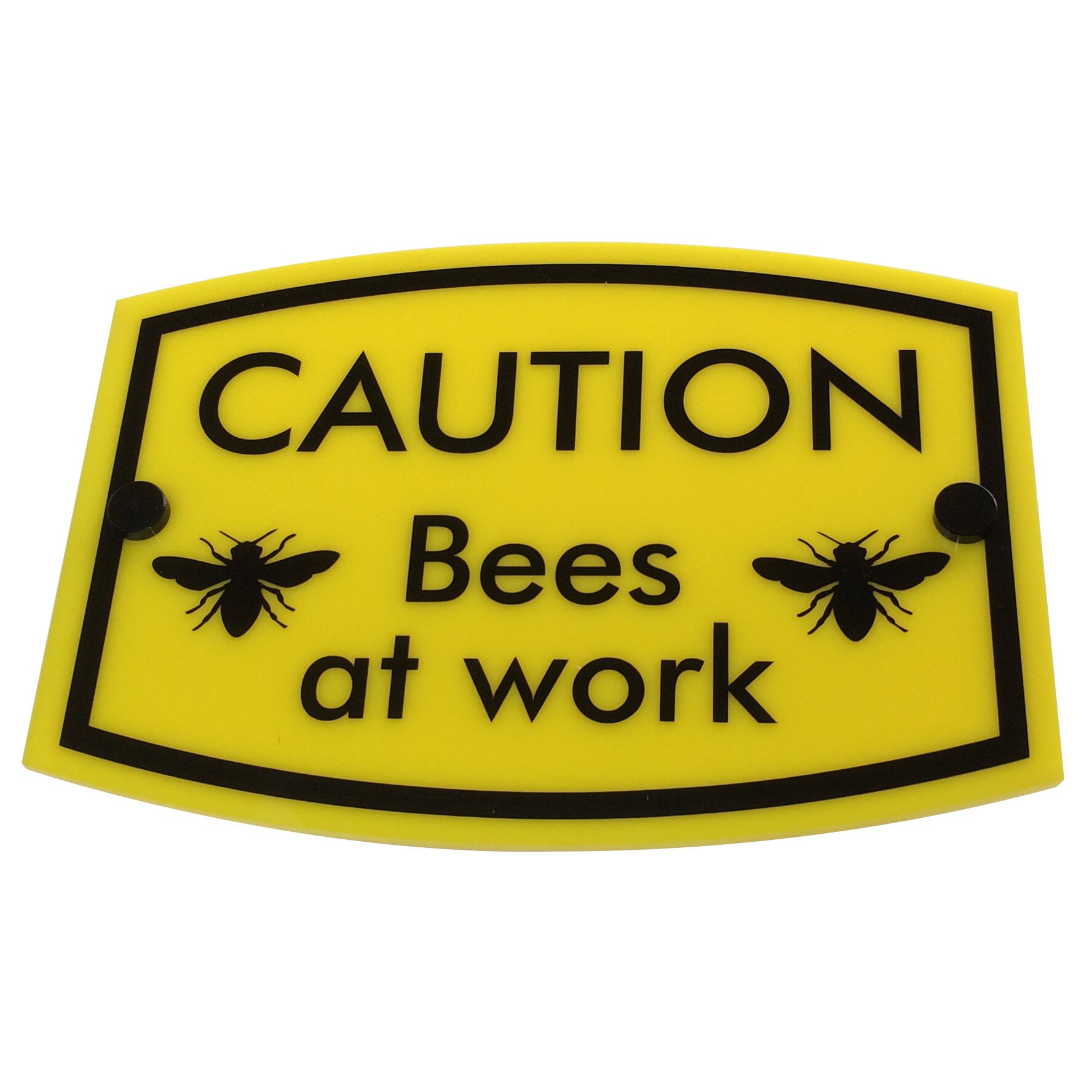 Beekeeping Warning Sign Caution Bees at Work Hive Protection - Etsy UK