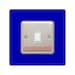 Single LIGHT SWITCH SURROUND | Square | Acrylic Back Panel or Finger ...