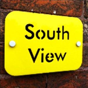 Personalised Acrylic HOUSE SIGN PLAQUE With House Number and Street ...