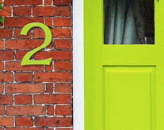House Number 7 ARIAL Door Numbers 3 Sizes 15 20 25cm / 5.9 - Etsy UK