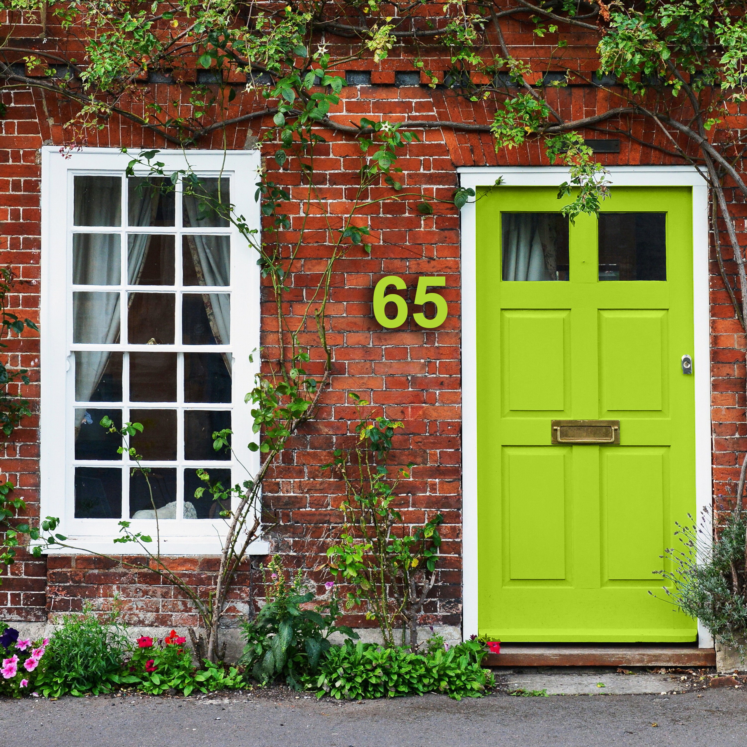 House Number 9 ARIAL Door Numbers in 3 Sizes 15 20 25cm / | Etsy