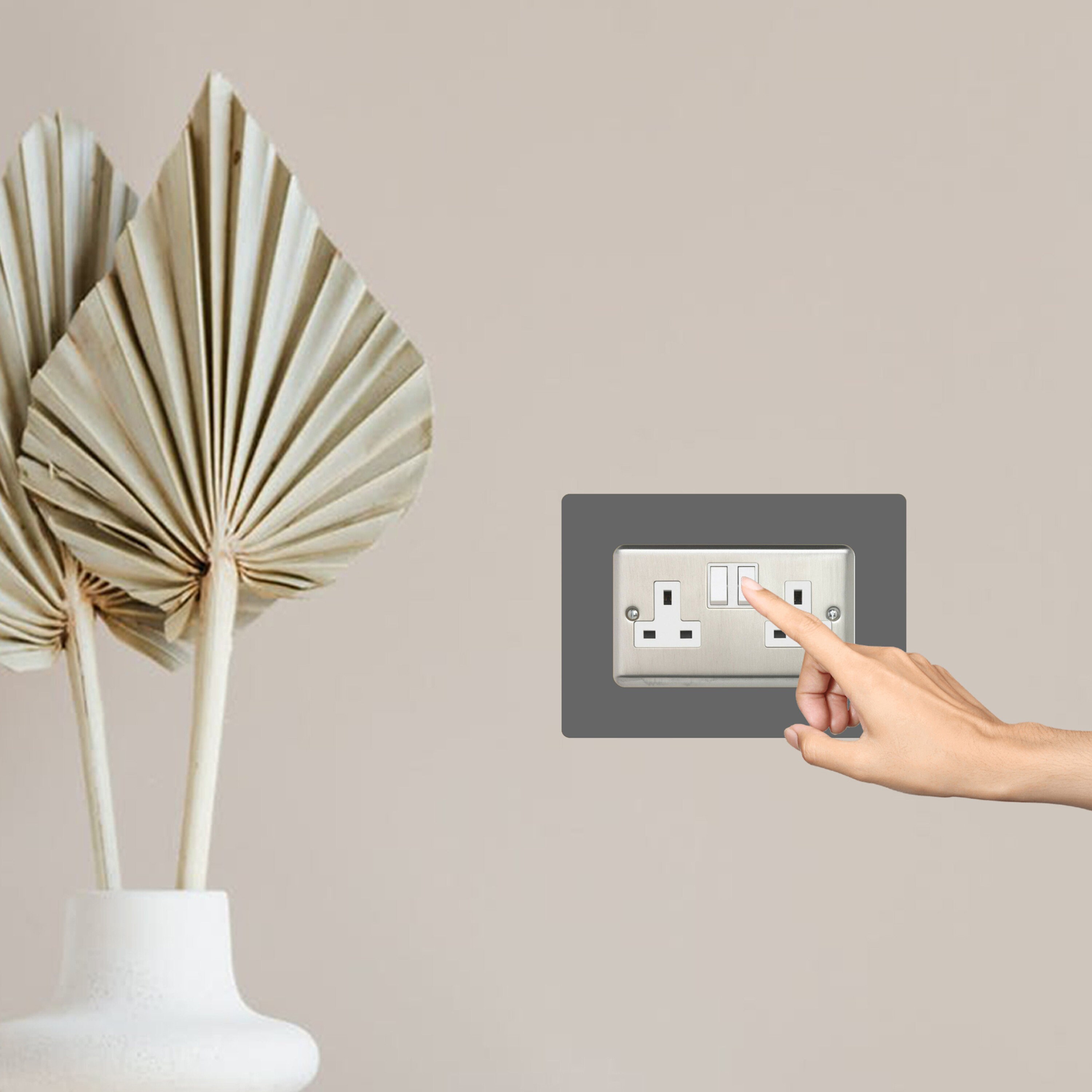 5x Double Socket Surround Acrylic Back Panel or Plate | Etsy