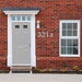 Old English Acrylic House Number: Modern Floating Design With Fixings ...