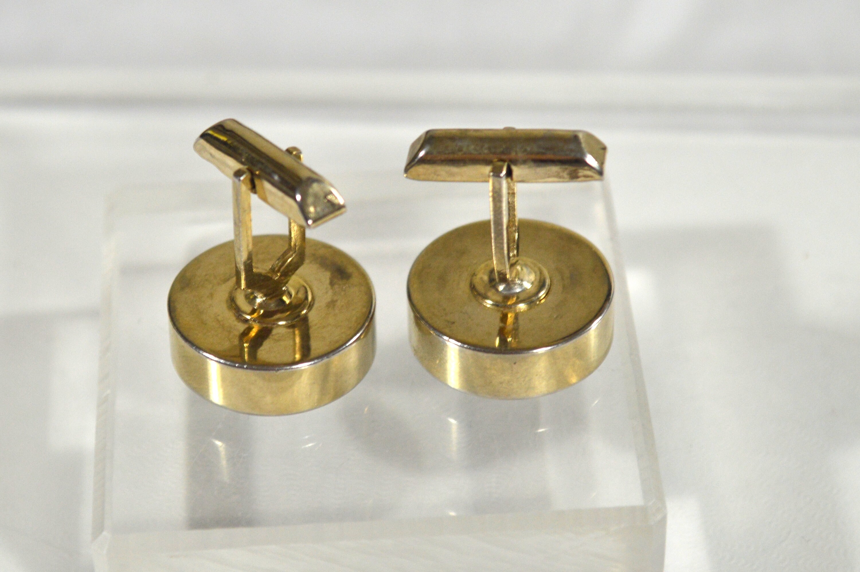 Vintage Pair of SWANK Norelco Rotary Shaving Blade Cufflinks - Etsy