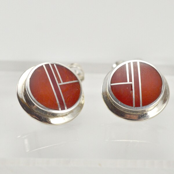 Native American Coral Earrings - Etsy