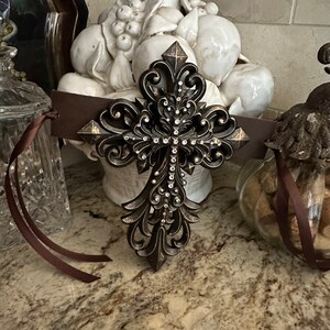 Old World Cross Candle Belt With BLING! - Etsy