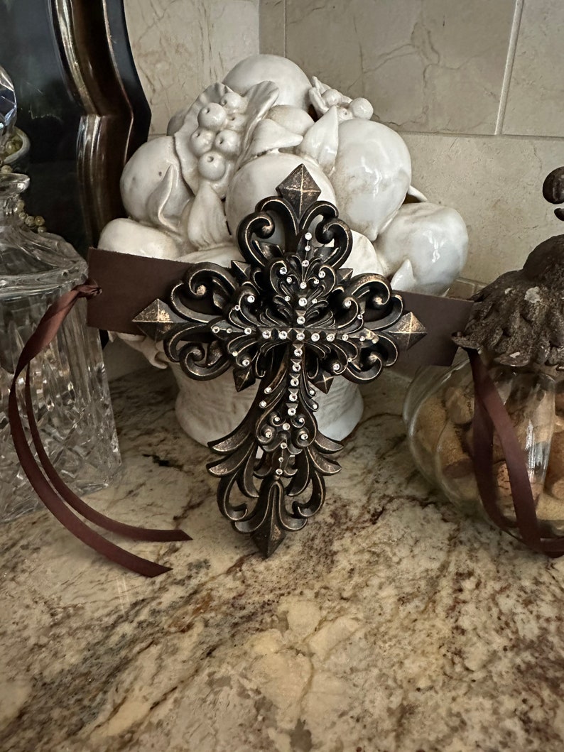 Old World Cross Candle Belt With BLING! - Etsy