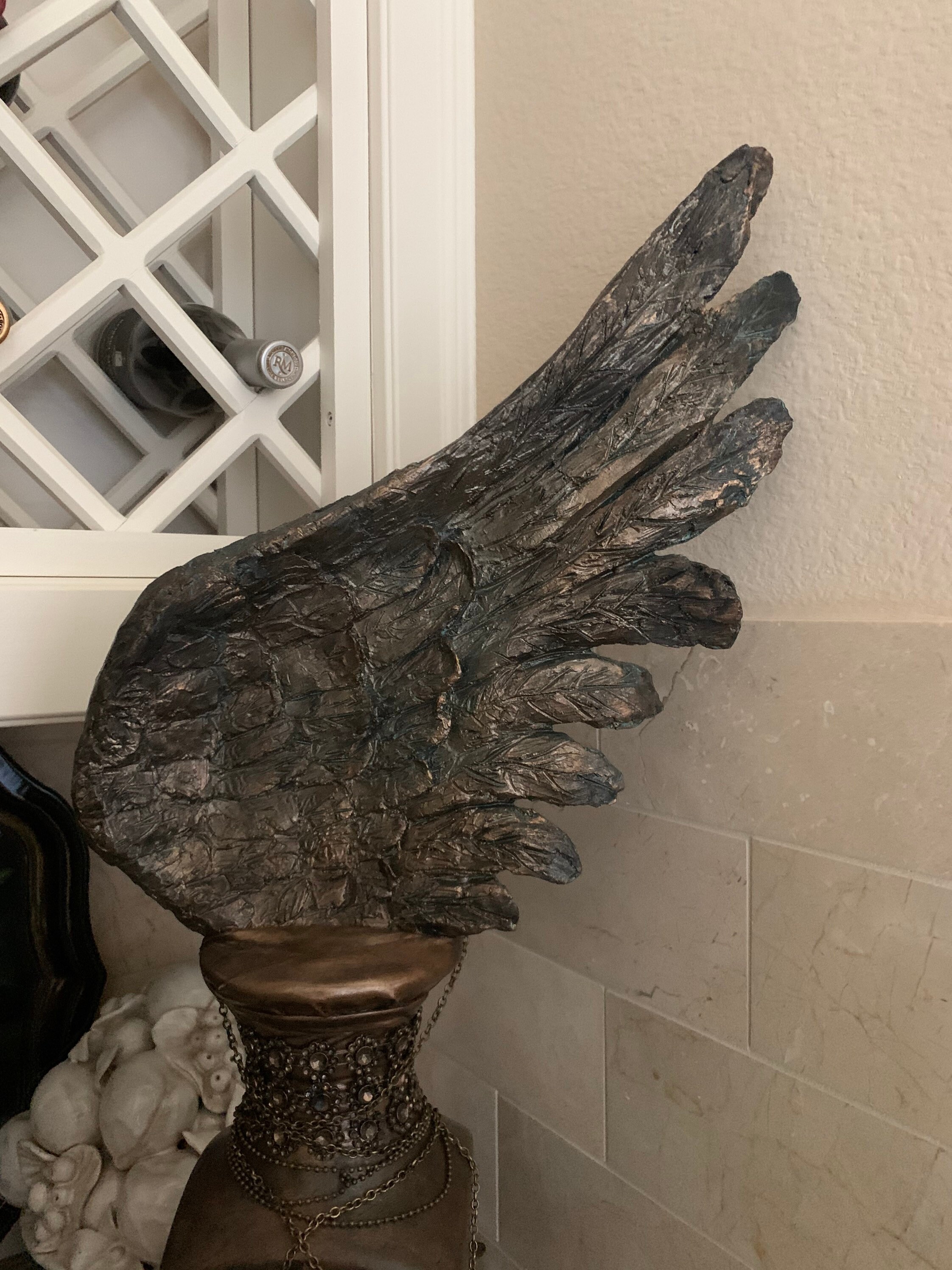 Old World Angel Wing Bottle - Etsy