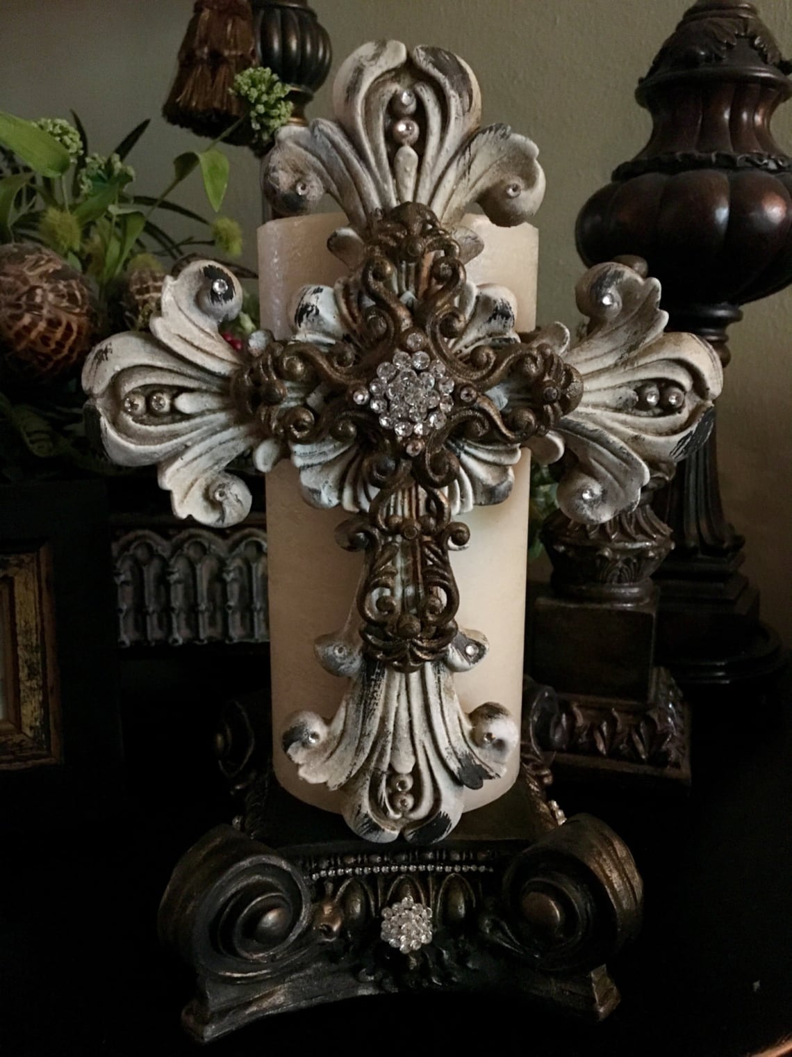 Decorative Double Cross Candle Belt - Etsy
