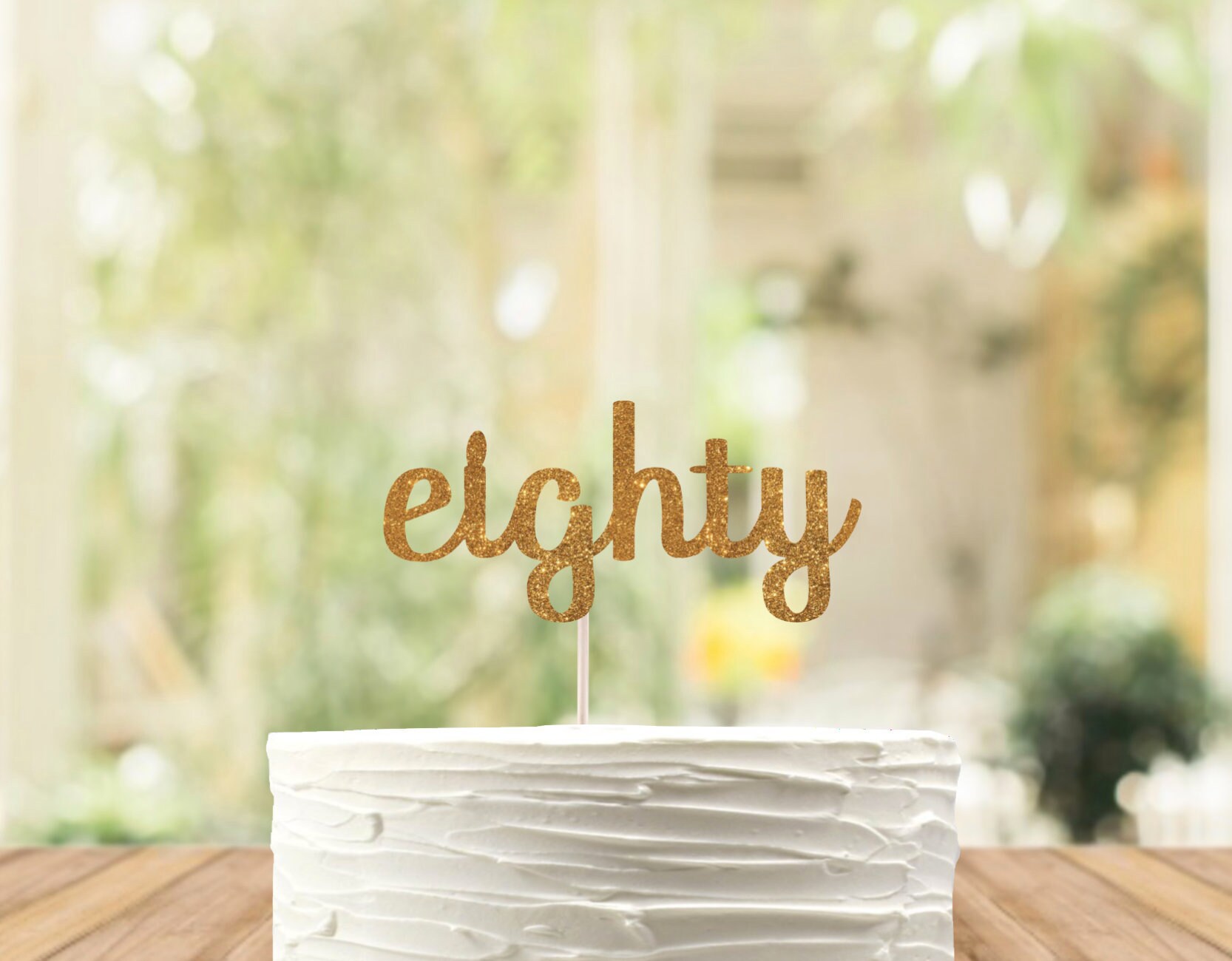 Number Birthday Cake Topper / Number Birthday Cupcake Topper / | Etsy